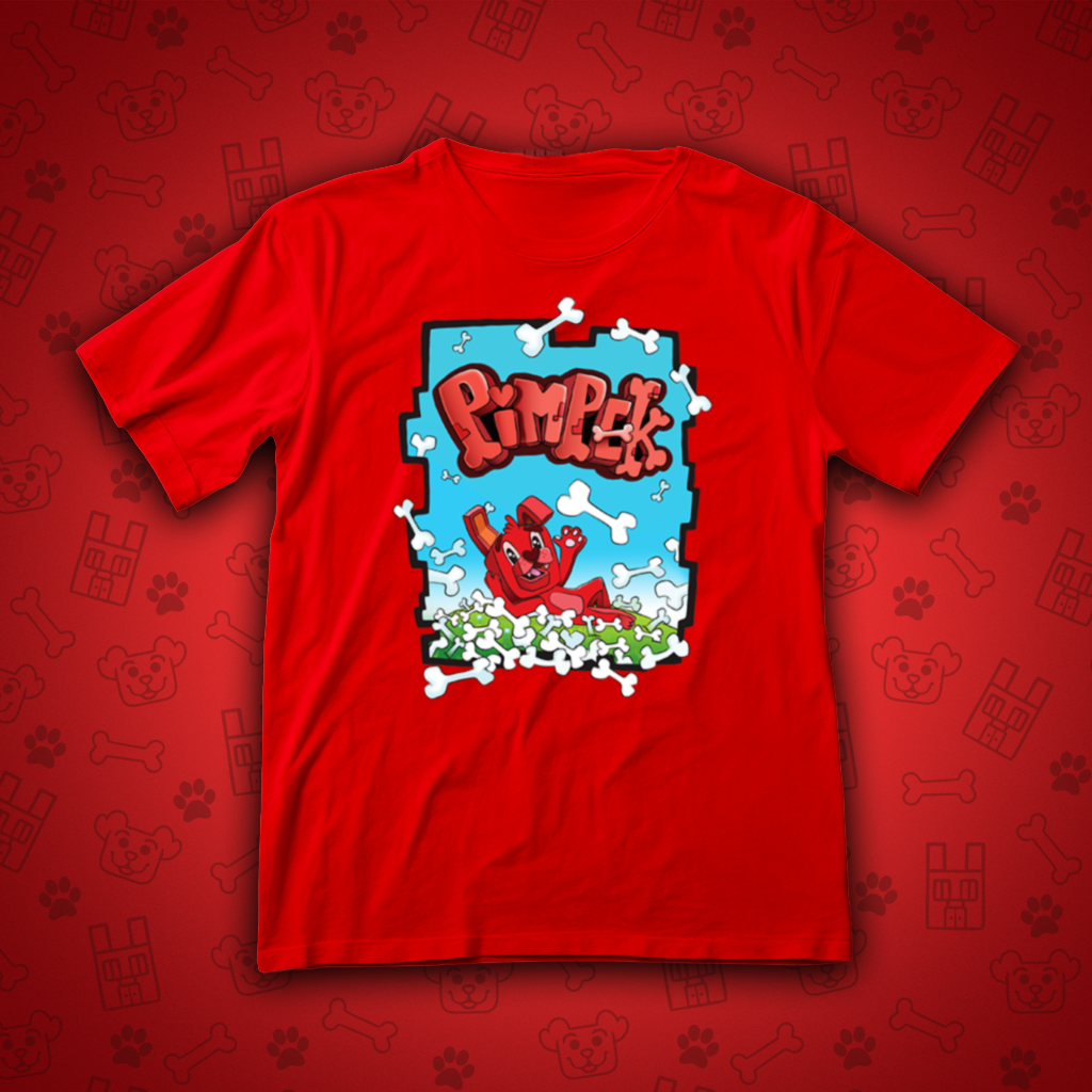 Koszulka Pimpek - Czerwona LuczekShop.pl - Oficjalny sklep Luczka!